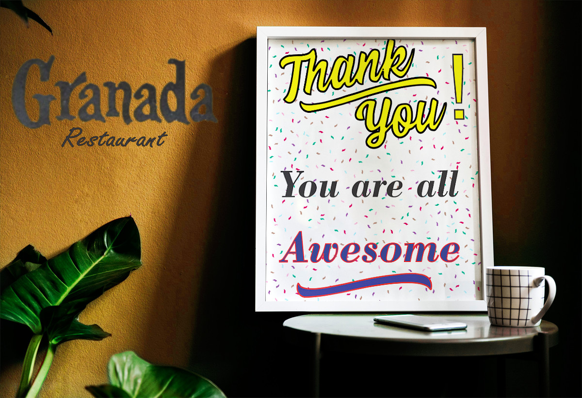 Thank You – The Granada Restaurant